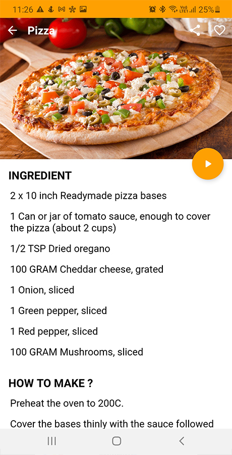 Food Recipe - Android with Admin Panel by Shreyanshi_Infotech | CodeCanyon