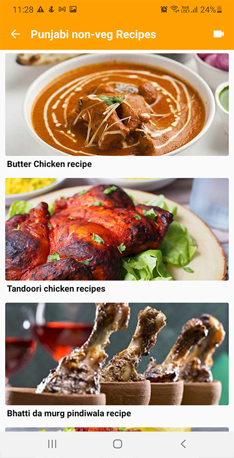 Food Recipe - Android with Admin Panel by Shreyanshi_Infotech | CodeCanyon