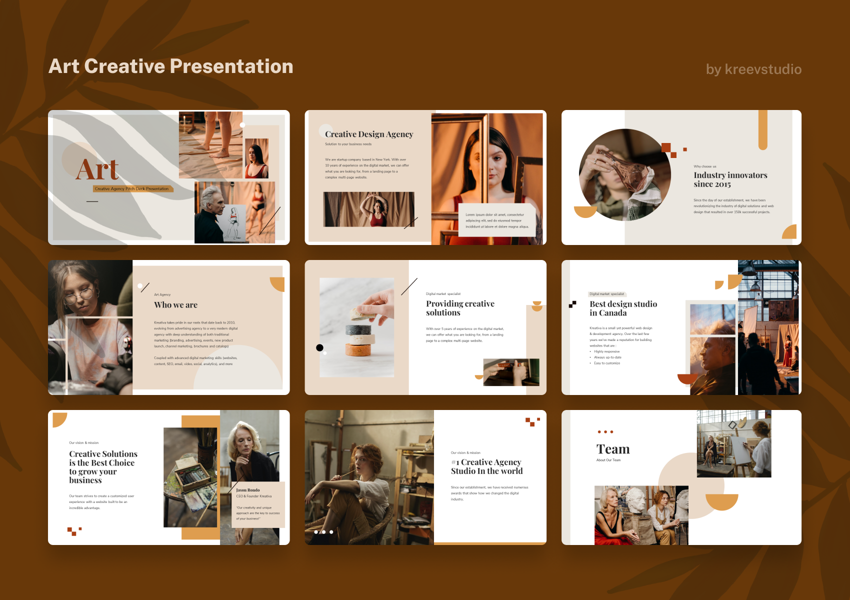 Art - Creative Power Point Presentation, Presentation Templates ...