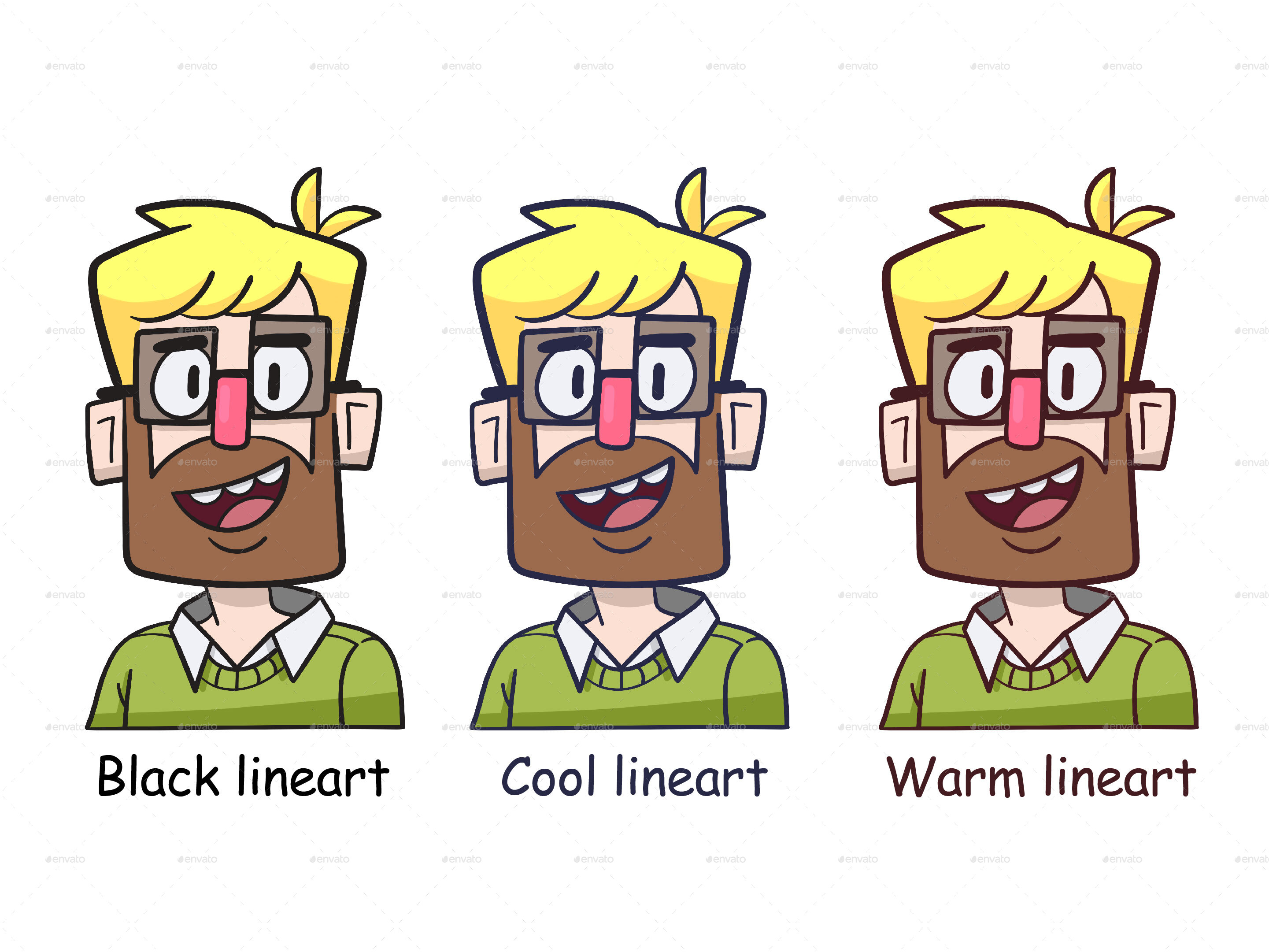 Office Avatar Pack, Graphics | GraphicRiver