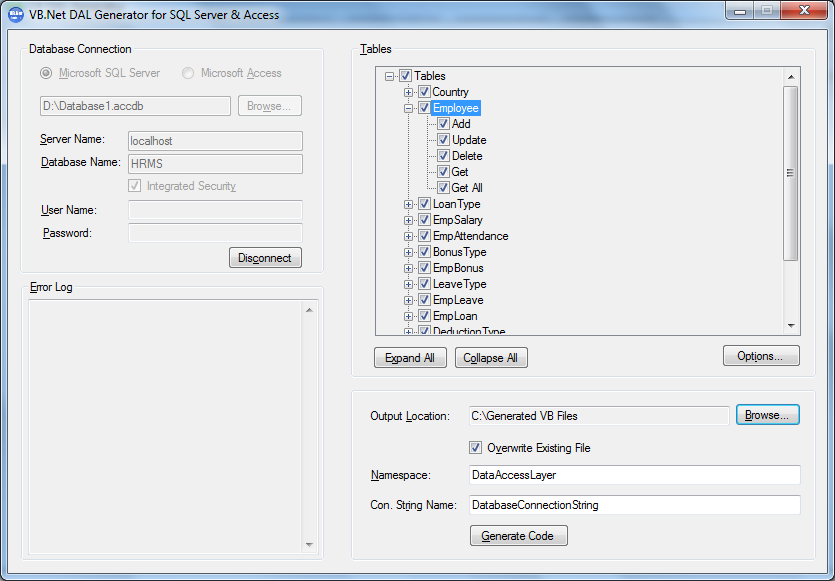 VB.Net Data Access Layer Bundle by NajmulIqbal15 | CodeCanyon