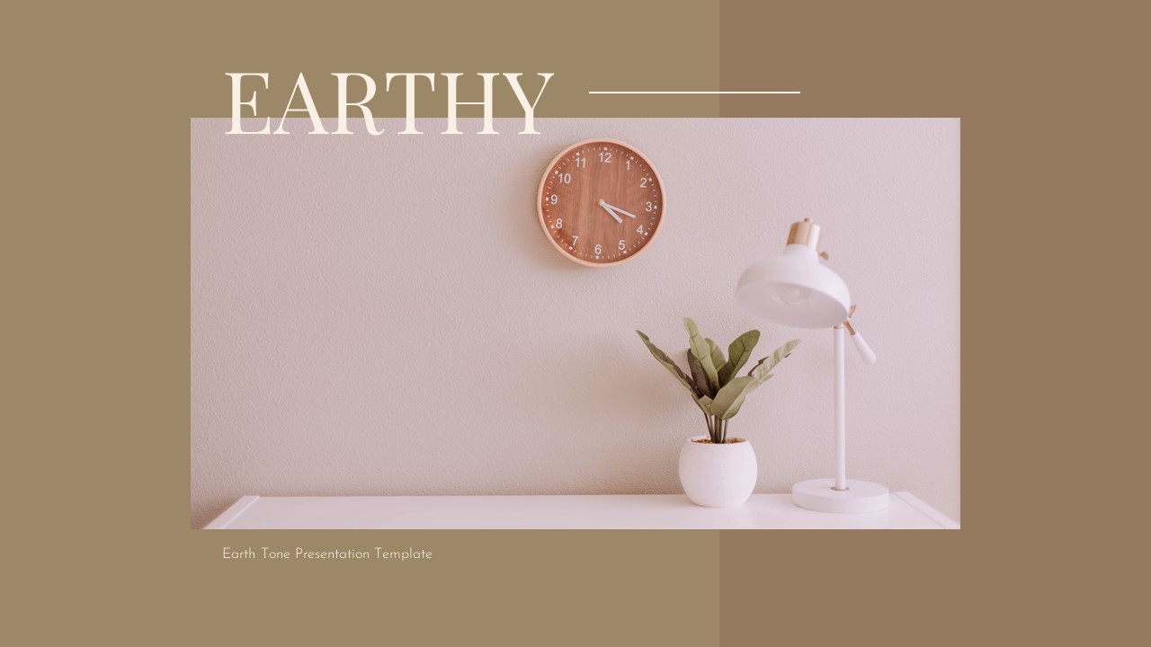 Earthy Elegant PowerPoint Template, Presentation Templates | GraphicRiver