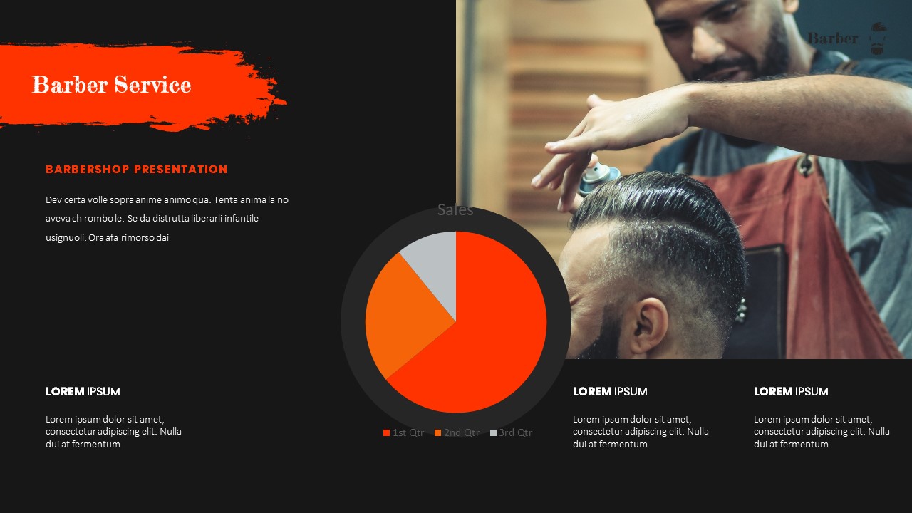 Barber PowerPoint Presentation, Presentation Templates | GraphicRiver