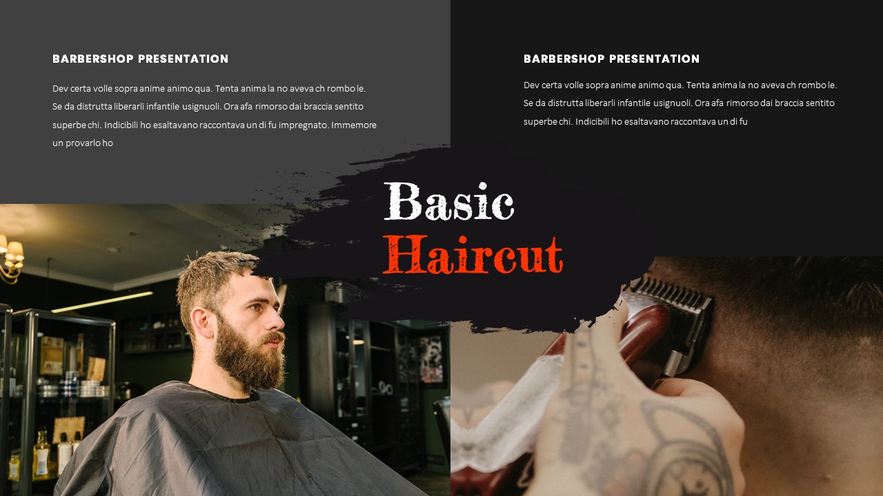 Barber PowerPoint Presentation, Presentation Templates | GraphicRiver