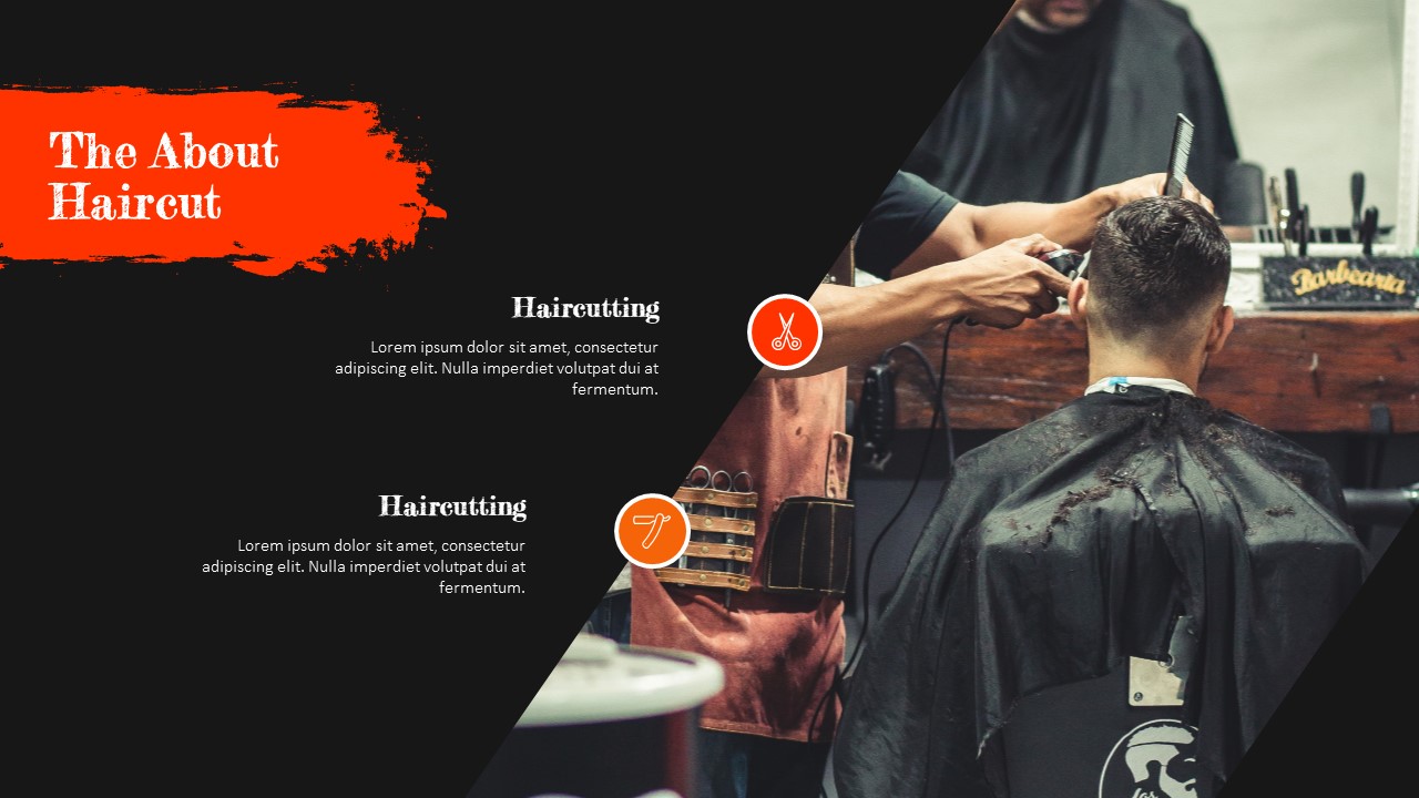 Barber PowerPoint Presentation, Presentation Templates | GraphicRiver