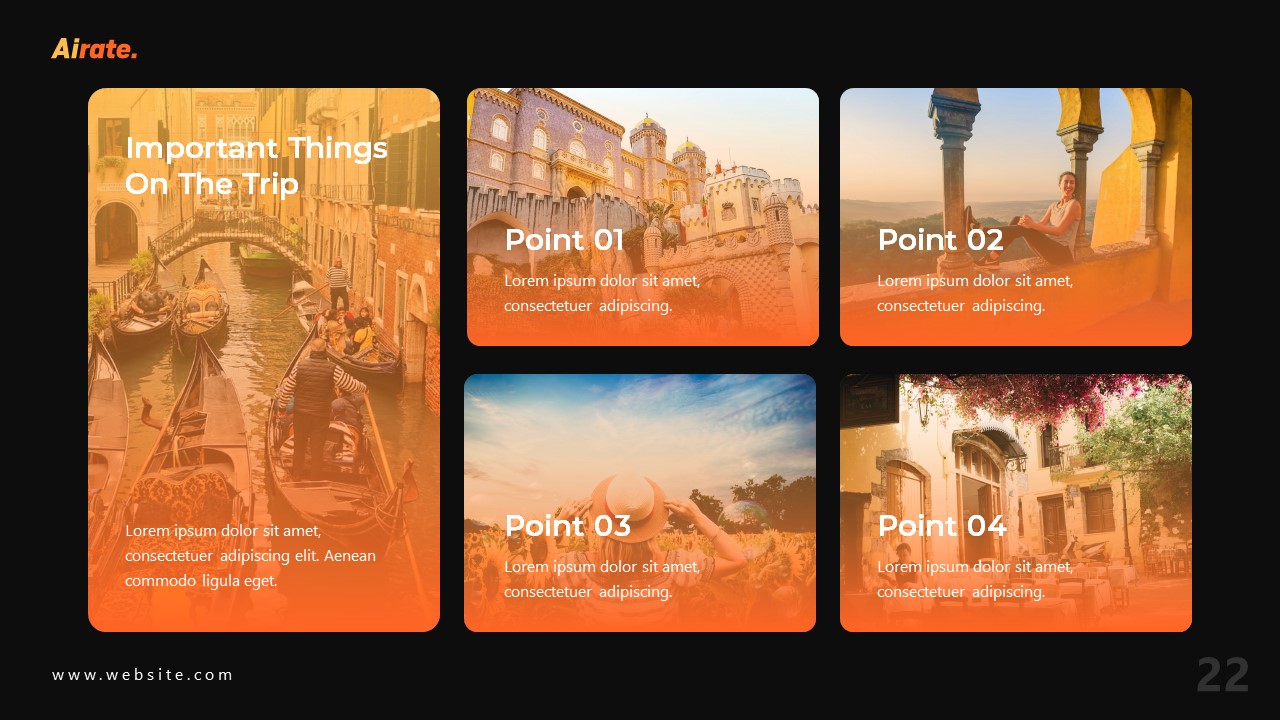 Airate Traveling Keynote Template, Presentation Templates | GraphicRiver