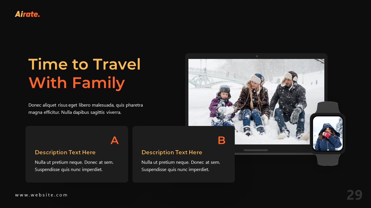 Airate Traveling Keynote Template, Presentation Templates | GraphicRiver