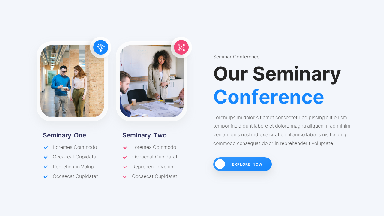 Seminary - Seminar Conference PowerPoint Presentation Template ...