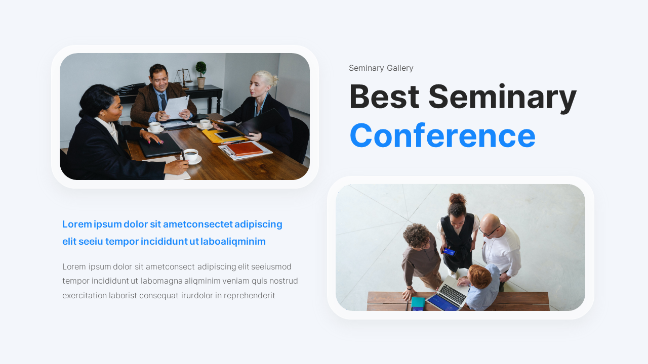 Seminary - Seminar Conference PowerPoint Presentation Template ...
