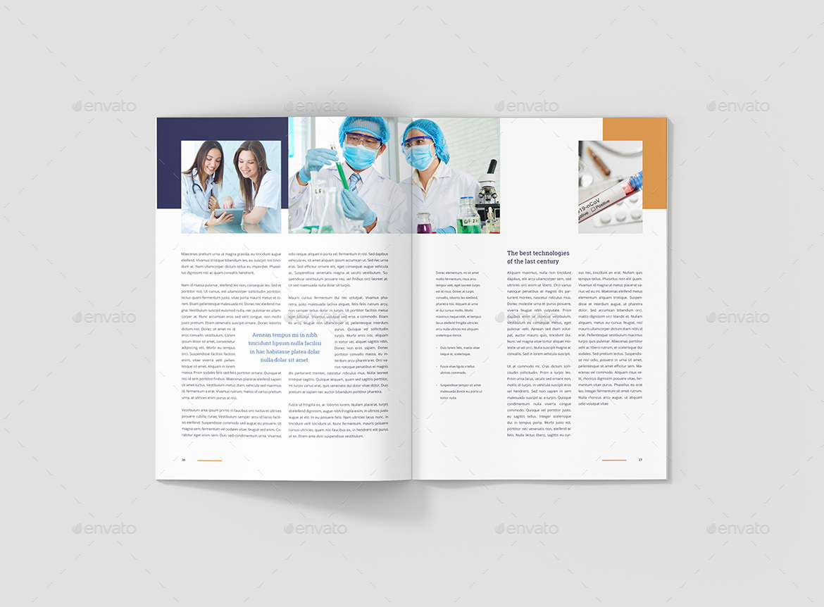 Medical Business Magazine, Print Templates | GraphicRiver