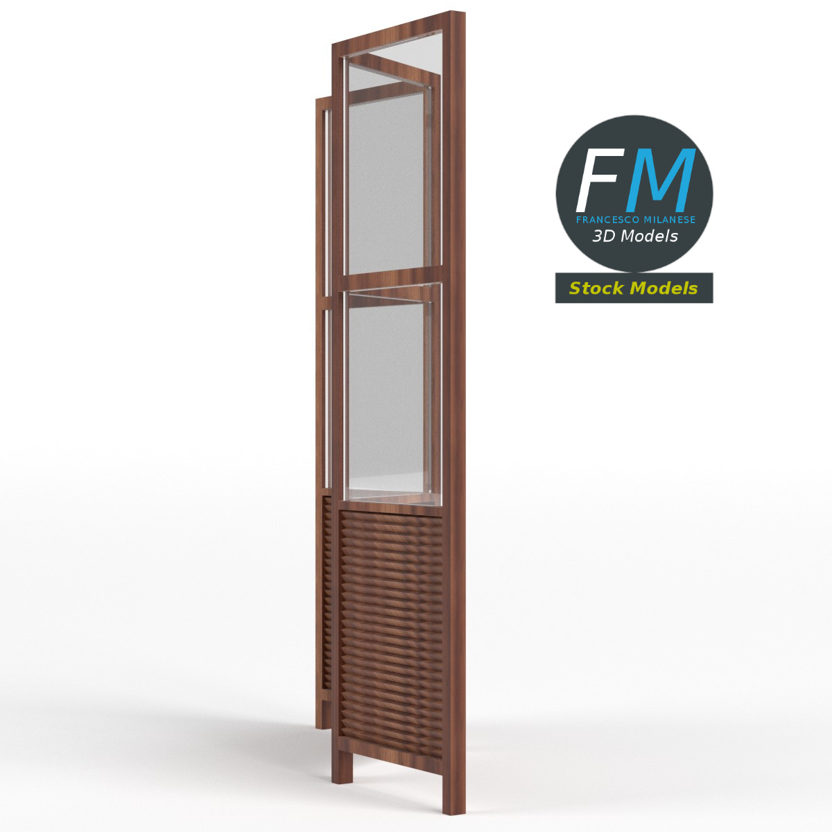 Folding screen panel room divider by FrancescoMilanese85 | 3DOcean