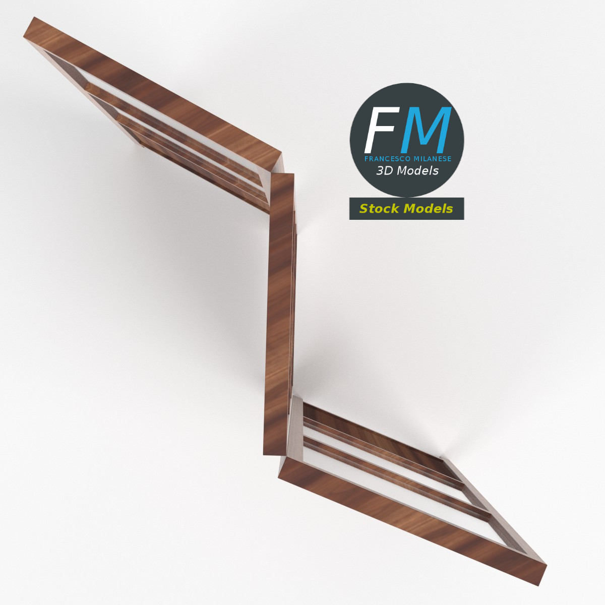 Folding screen panel room divider by FrancescoMilanese85 | 3DOcean