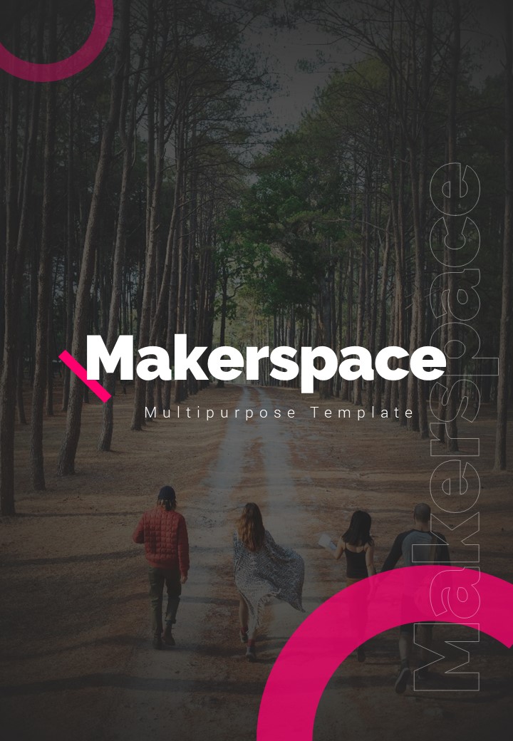 Makerspace Multipurpose Potrait Powerpoint Presentation Template ...