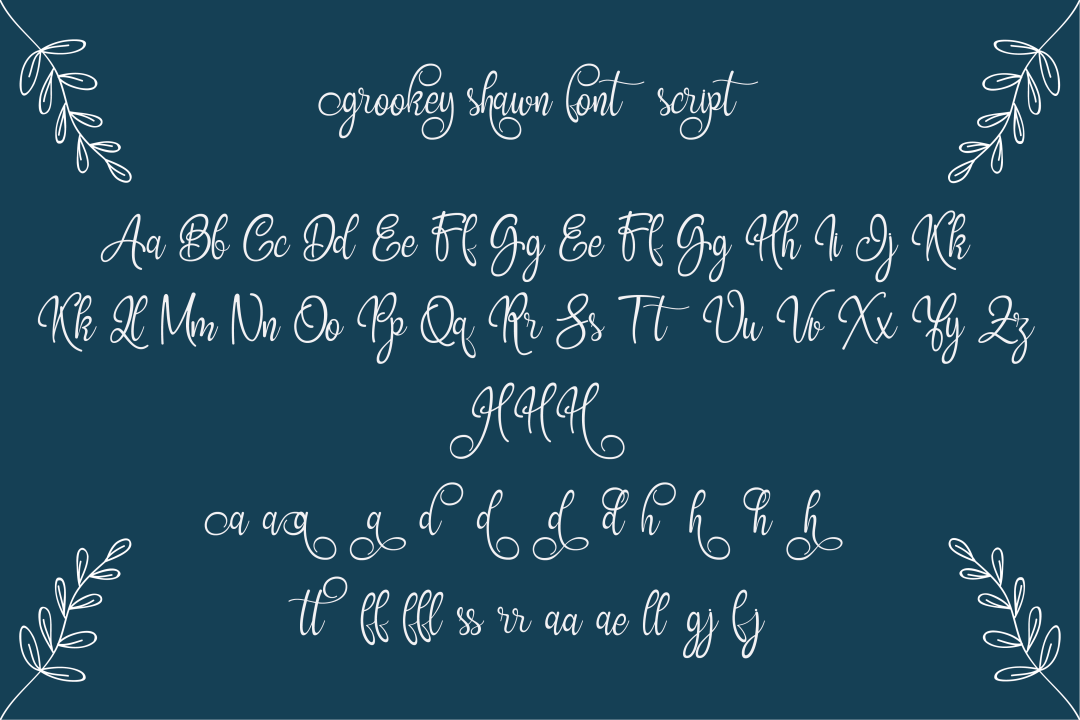 Grookey Shawn, Fonts | GraphicRiver