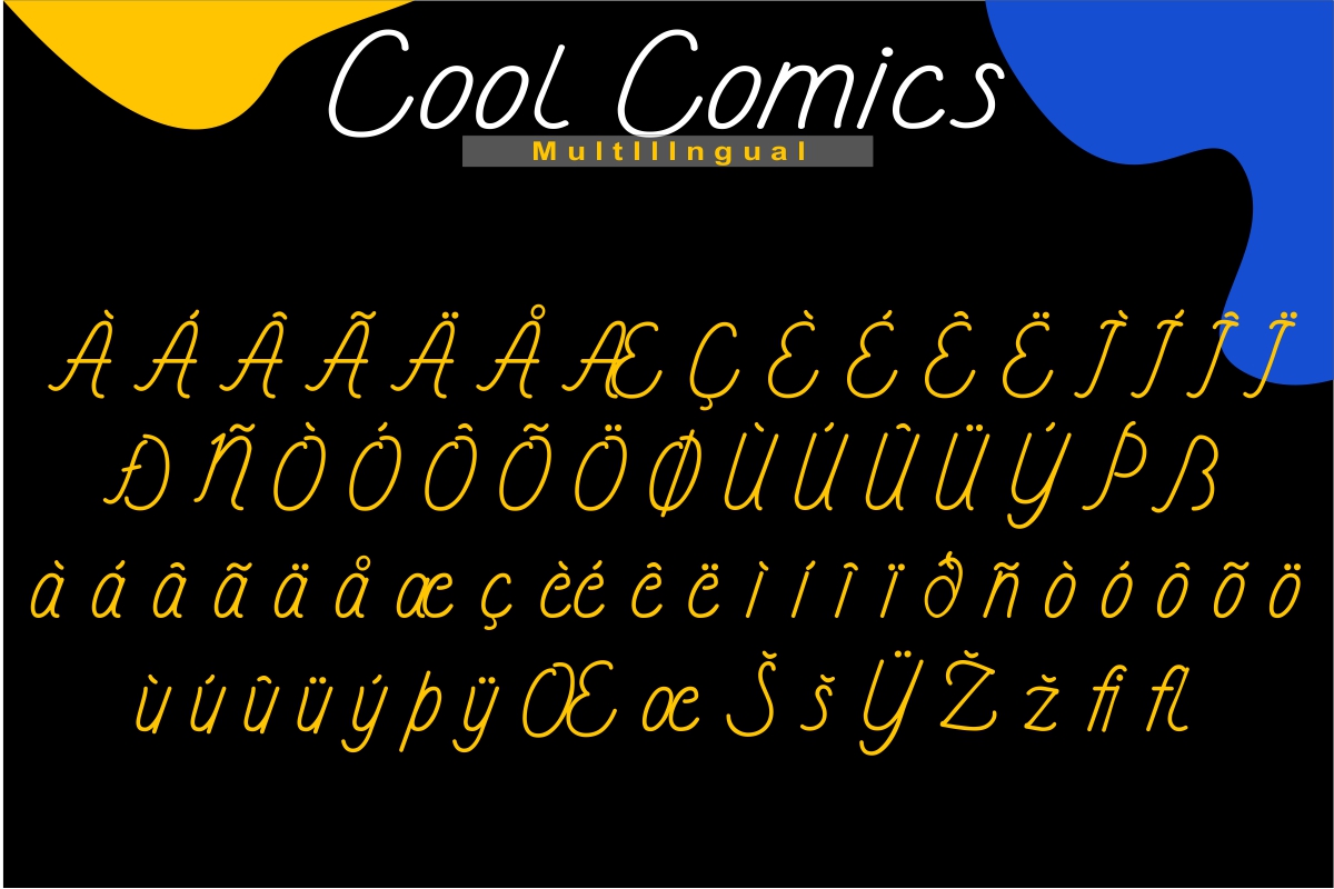 Cool Comic, Fonts | GraphicRiver