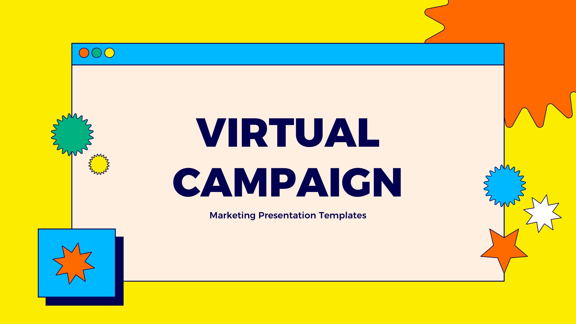 Virtual Campaign PowerPoint Presentation, Presentation Templates ...