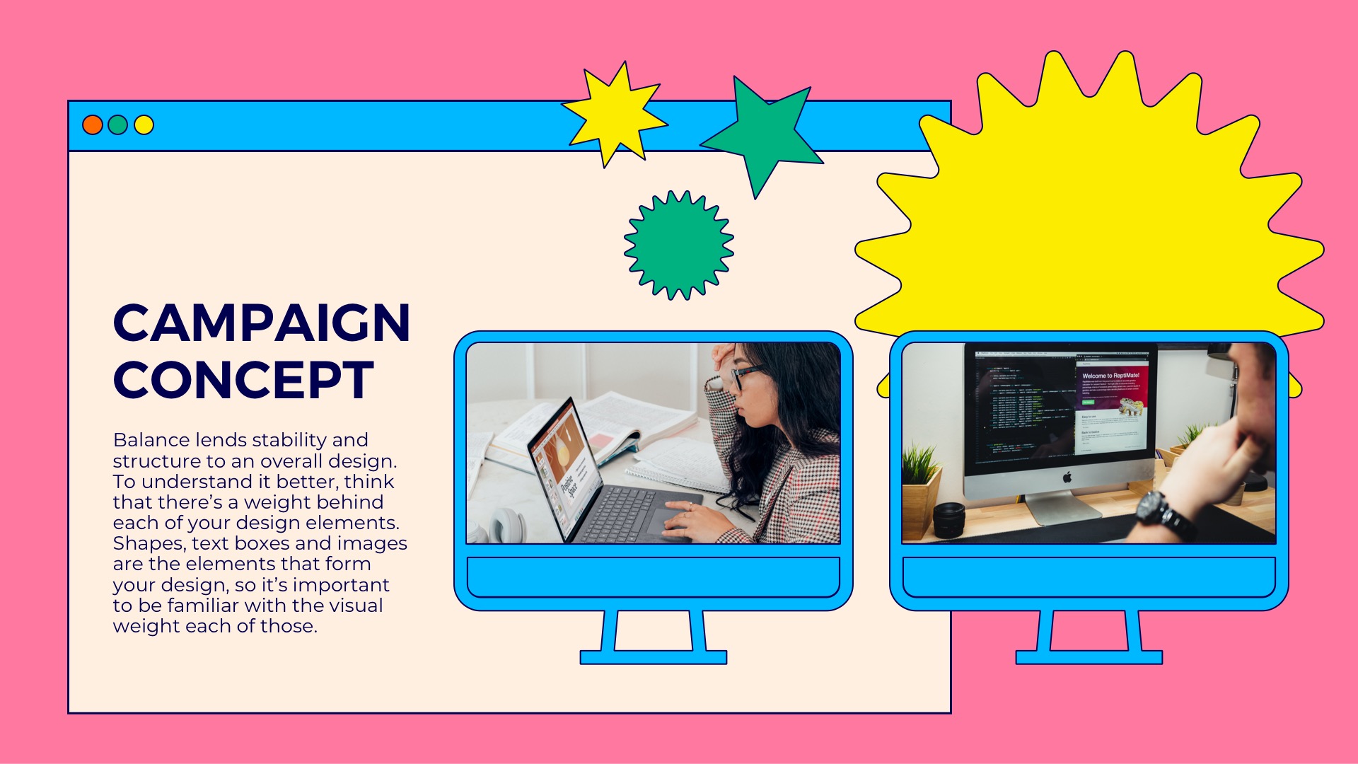 Virtual Campaign Google Slide Presentation, Presentation Templates