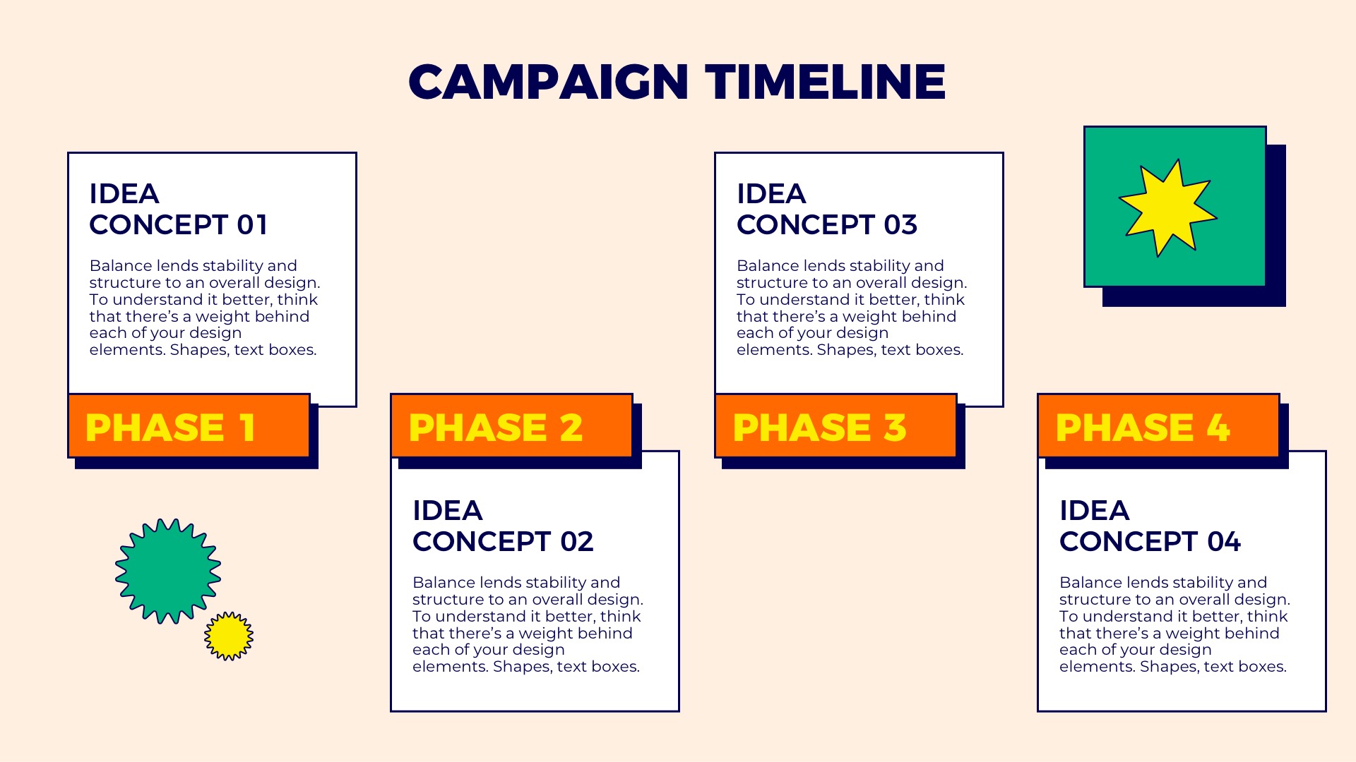 Virtual Campaign Google Slide Presentation, Presentation Templates