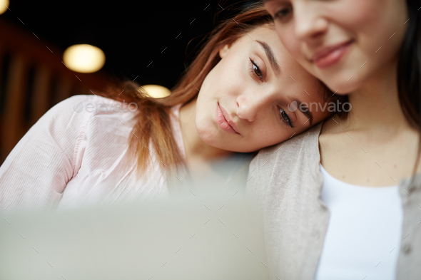 Affectionate friends Stock Photo by Pressmaster | PhotoDune