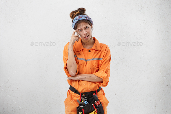 People, job, renovation, repair and maintenance concept. Picture of ...