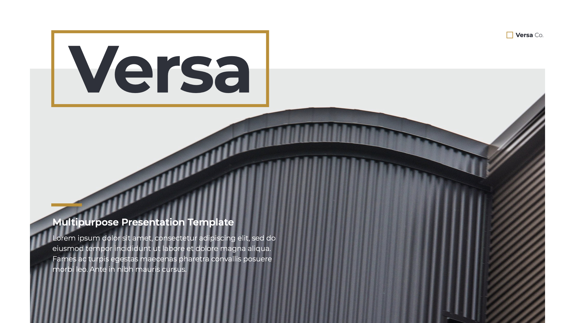 Versa - Multipurpose PowerPoint Template, Presentation Templates ...