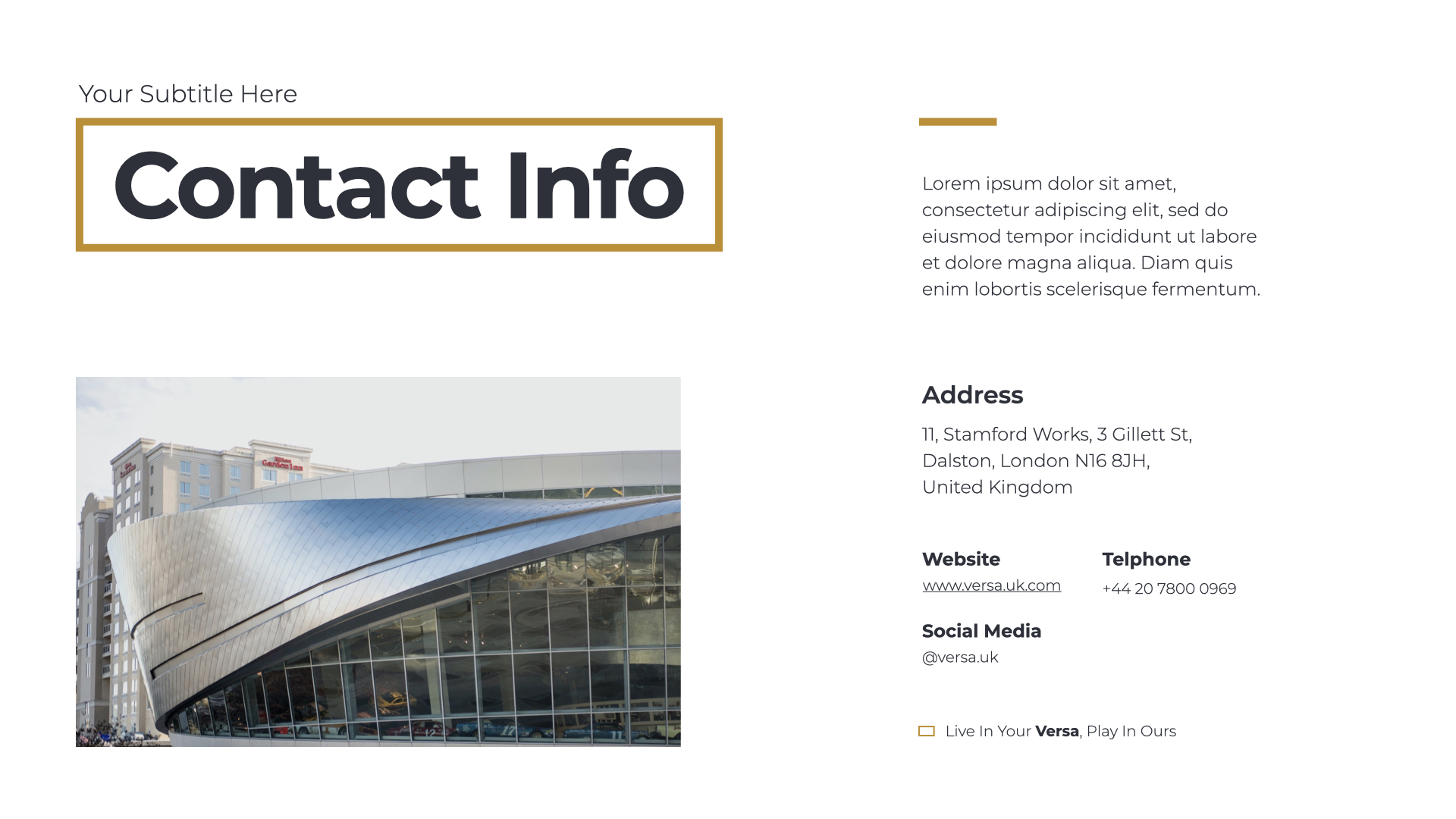 Versa - Multipurpose Keynote Template, Presentation Templates ...