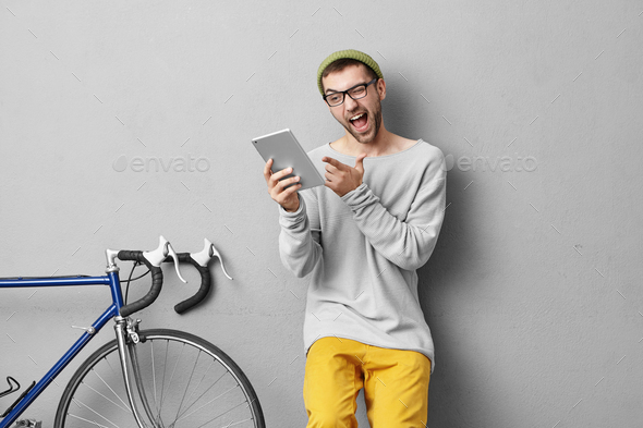 Human emotions and feelings. Electronic gadgets and online ...