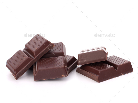 Chocolate bars stack Stock Photo by natika | PhotoDune