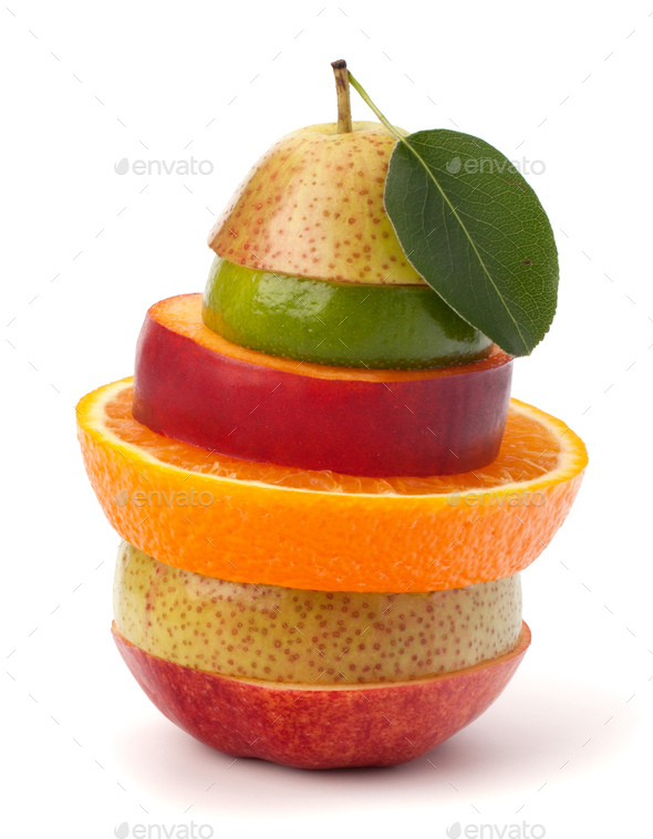 Mixed fruit slices Stock Photo by natika | PhotoDune