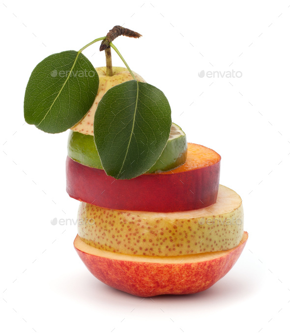 Mixed fruit slices Stock Photo by natika | PhotoDune
