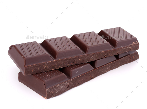 Chocolate bars stack Stock Photo by natika | PhotoDune