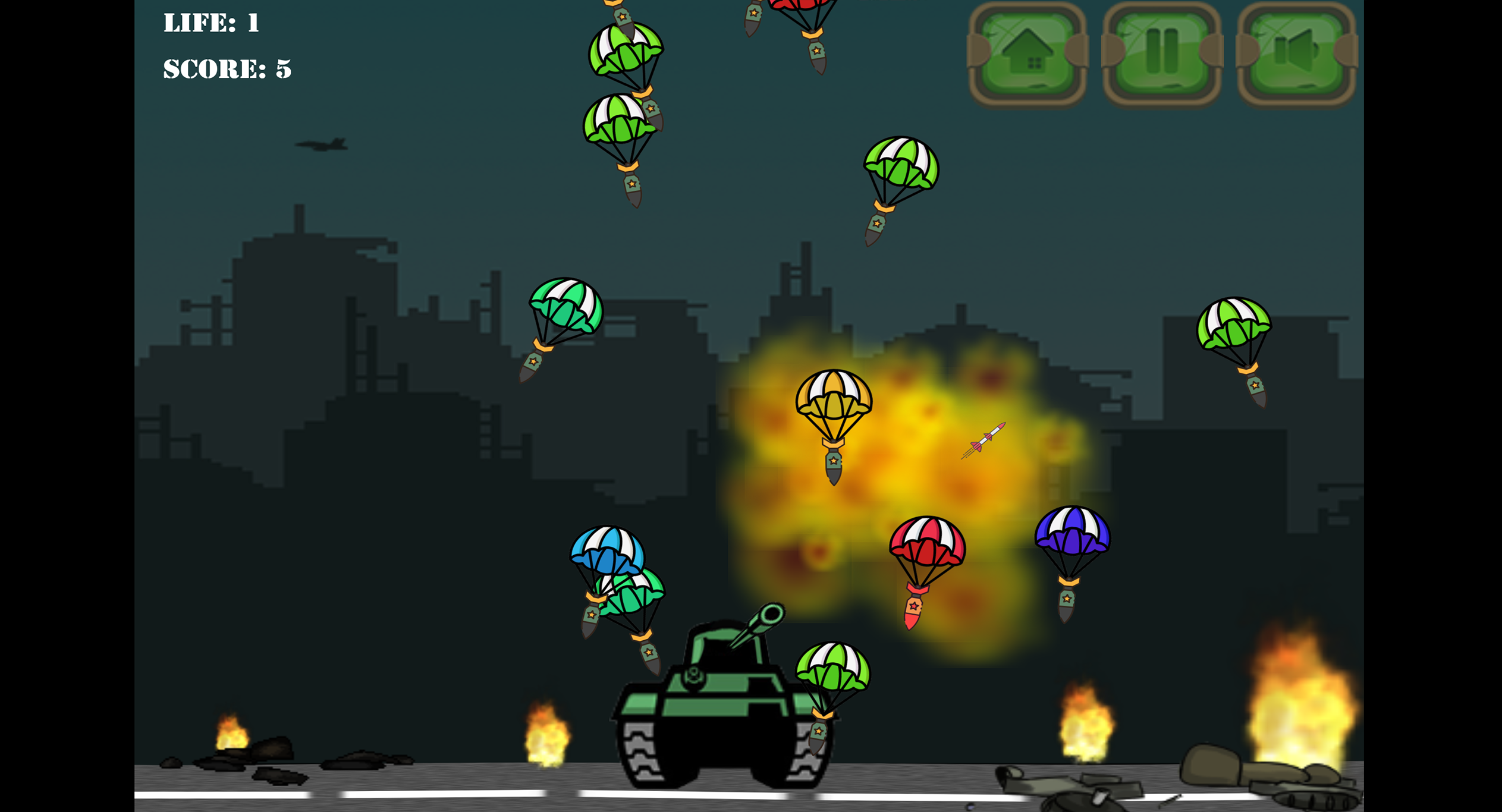 City Defender - HTML5 Mobile Game by 013games | CodeCanyon