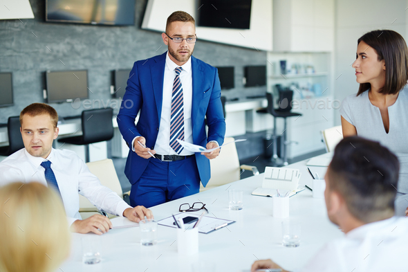 Moment of discussion Stock Photo by Pressmaster | PhotoDune