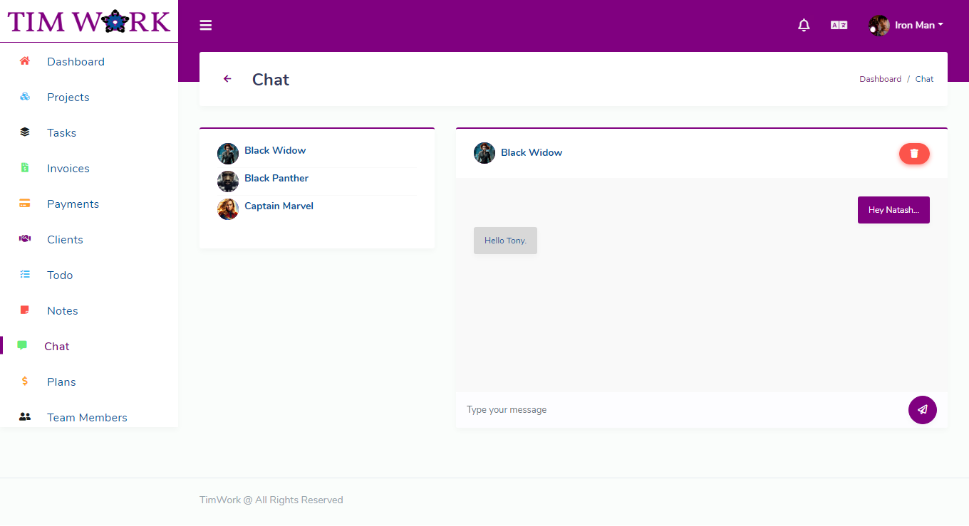 TimWork SaaS - Project Management Tool by WAP_Techy | CodeCanyon