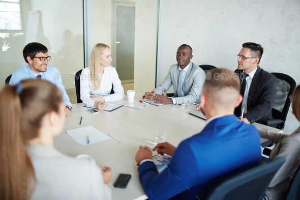 Business training Stock Photo by Pressmaster | PhotoDune