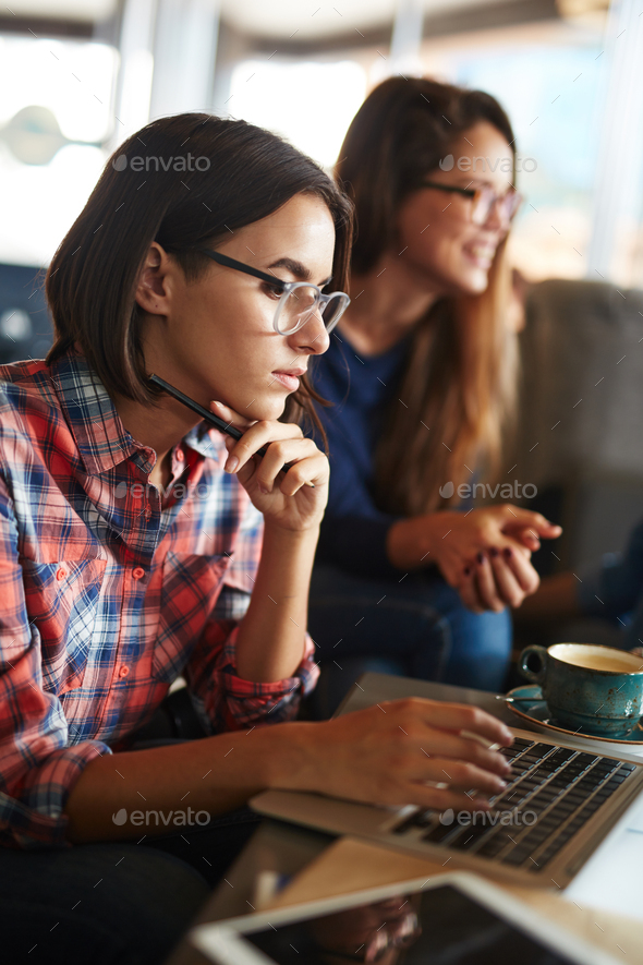 Student typing Stock Photo by Pressmaster | PhotoDune