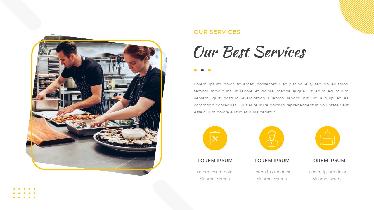 Foodie – Creative Food Restaurant Google Slides Template, Presentation ...