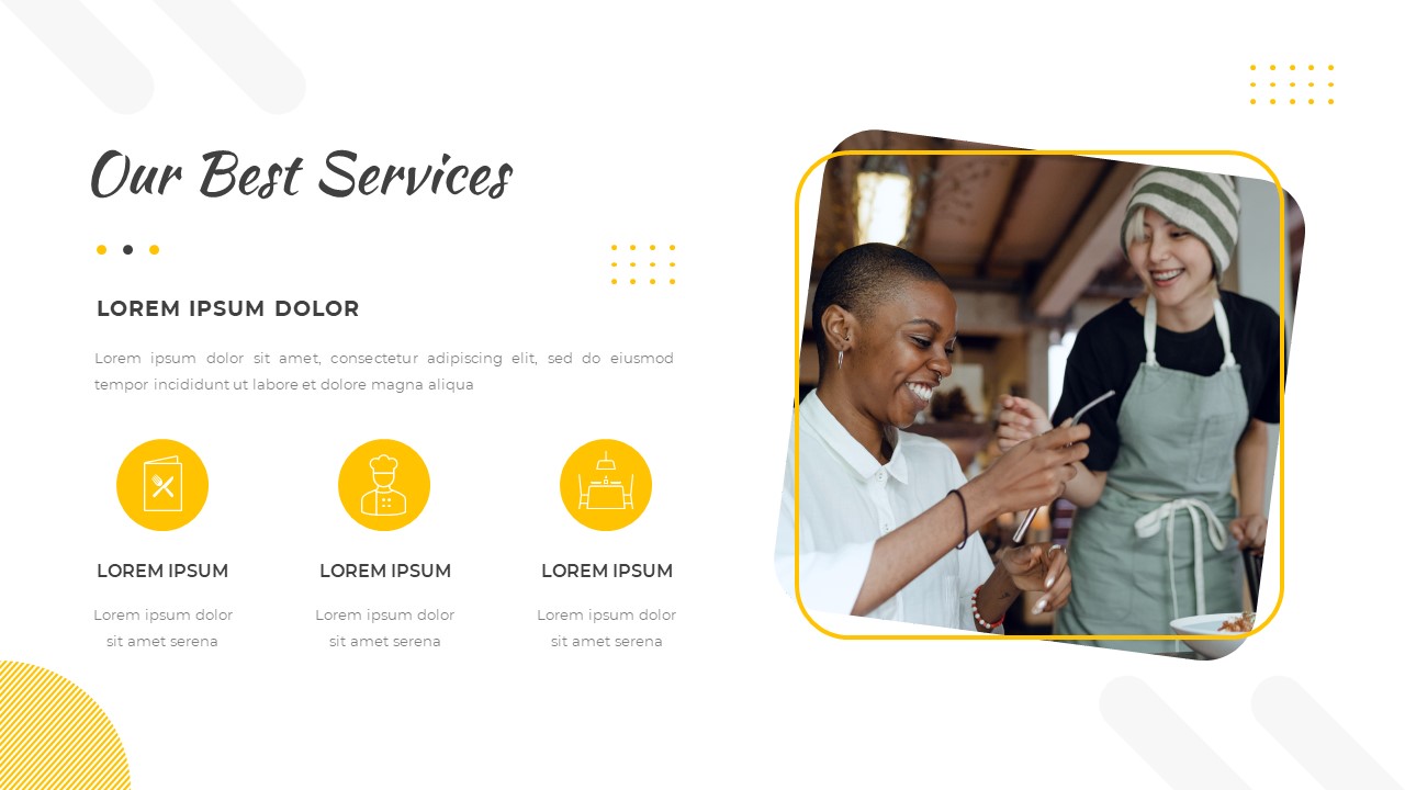 Foodie – Creative Food Restaurant Google Slides Template by GaishanCreative