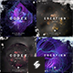 Ambient Electronic Music 2 – Album Cover Templates Pack, Web Elements