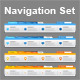 Web Navigation Elements, Web Elements | GraphicRiver