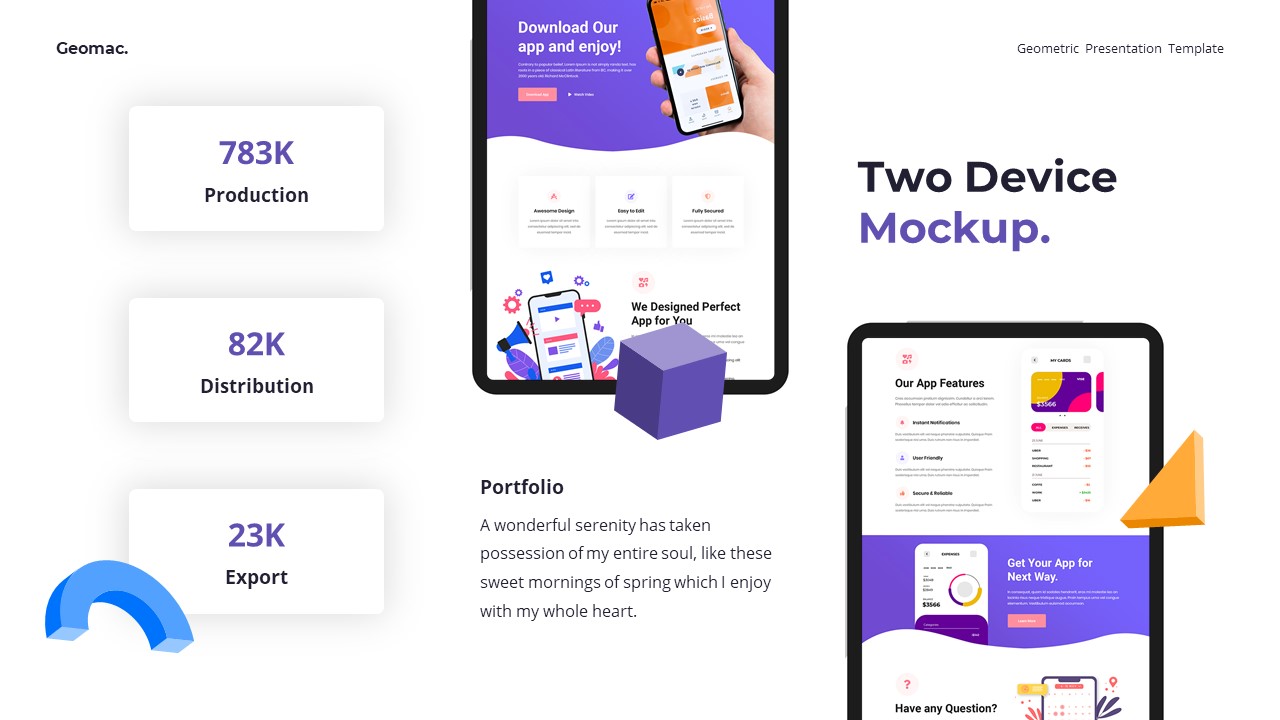 Geomac Creative Keynote Template, Presentation Templates | GraphicRiver