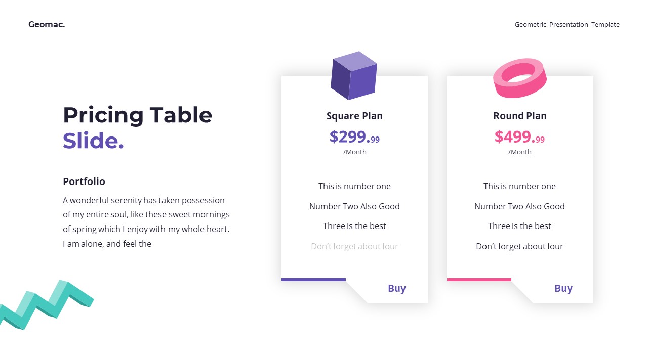 Geomac Creative Keynote Template by Neermana | GraphicRiver
