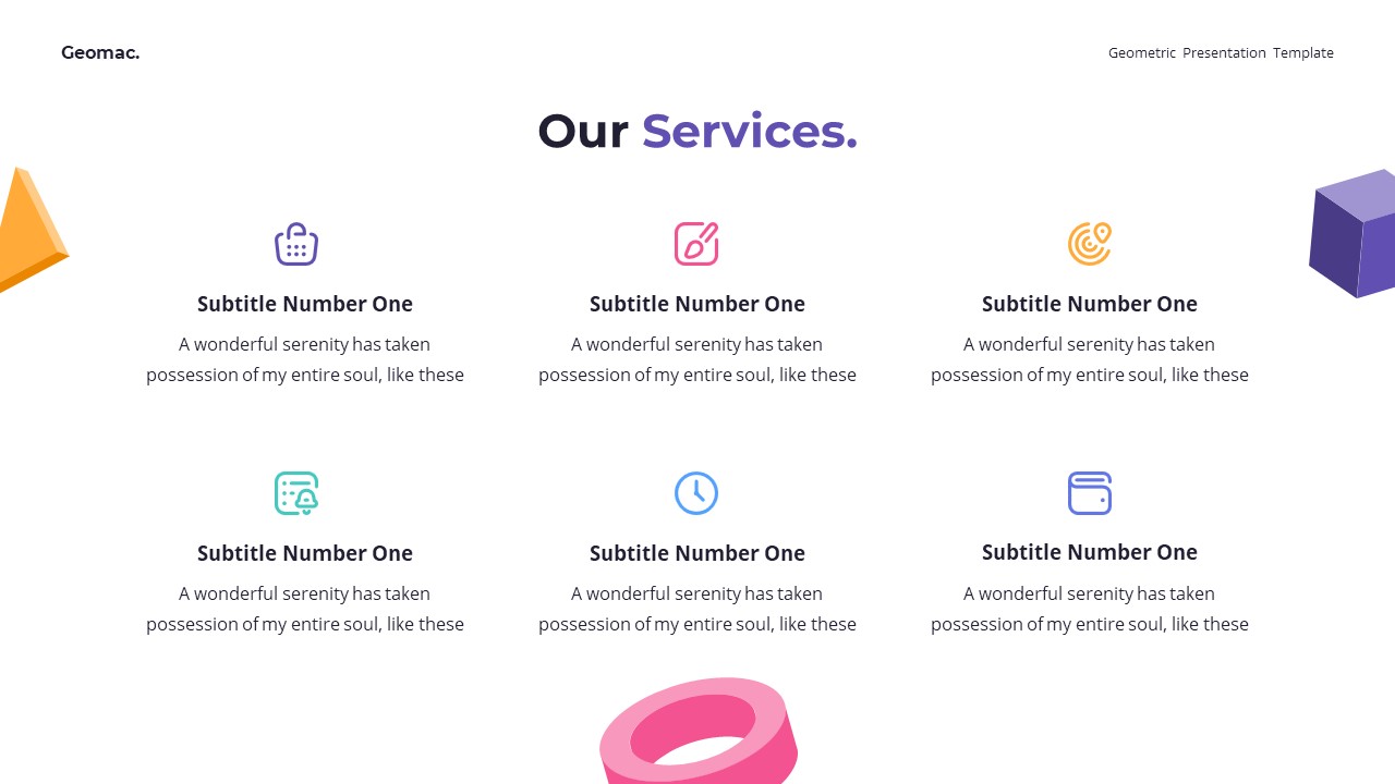 Geomac Creative Keynote Template by Neermana | GraphicRiver