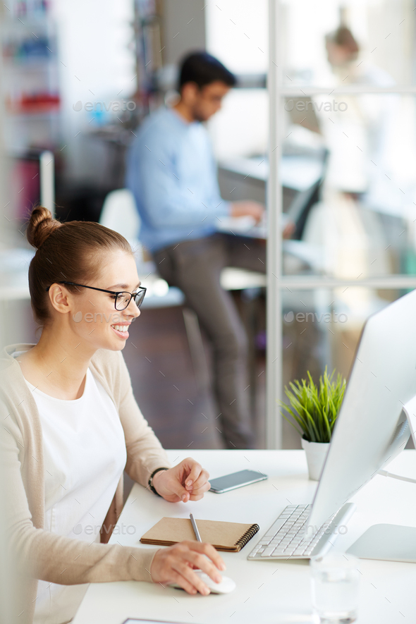 Employee at work Stock Photo by Pressmaster | PhotoDune