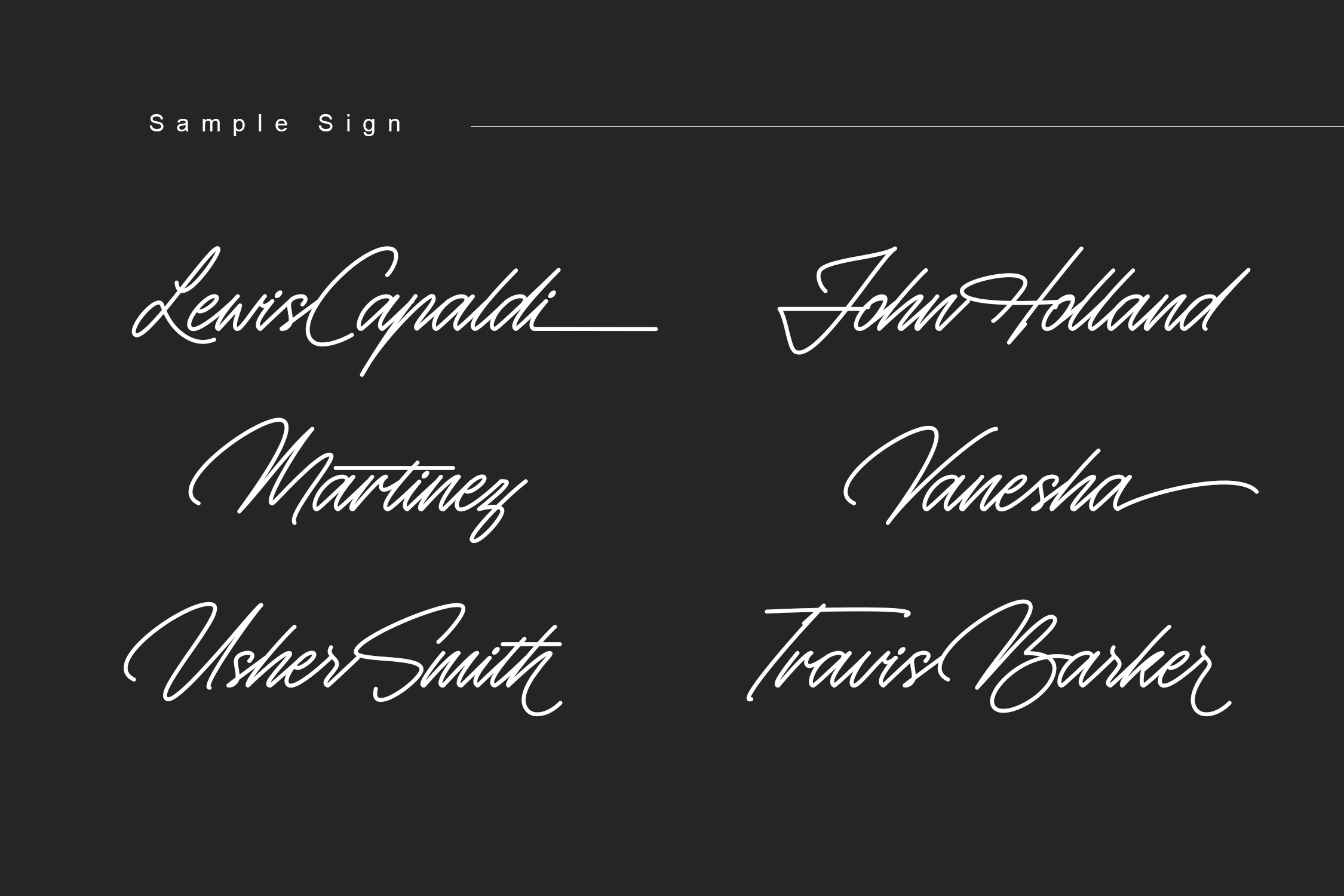 Monosign Signature Font, Fonts | GraphicRiver