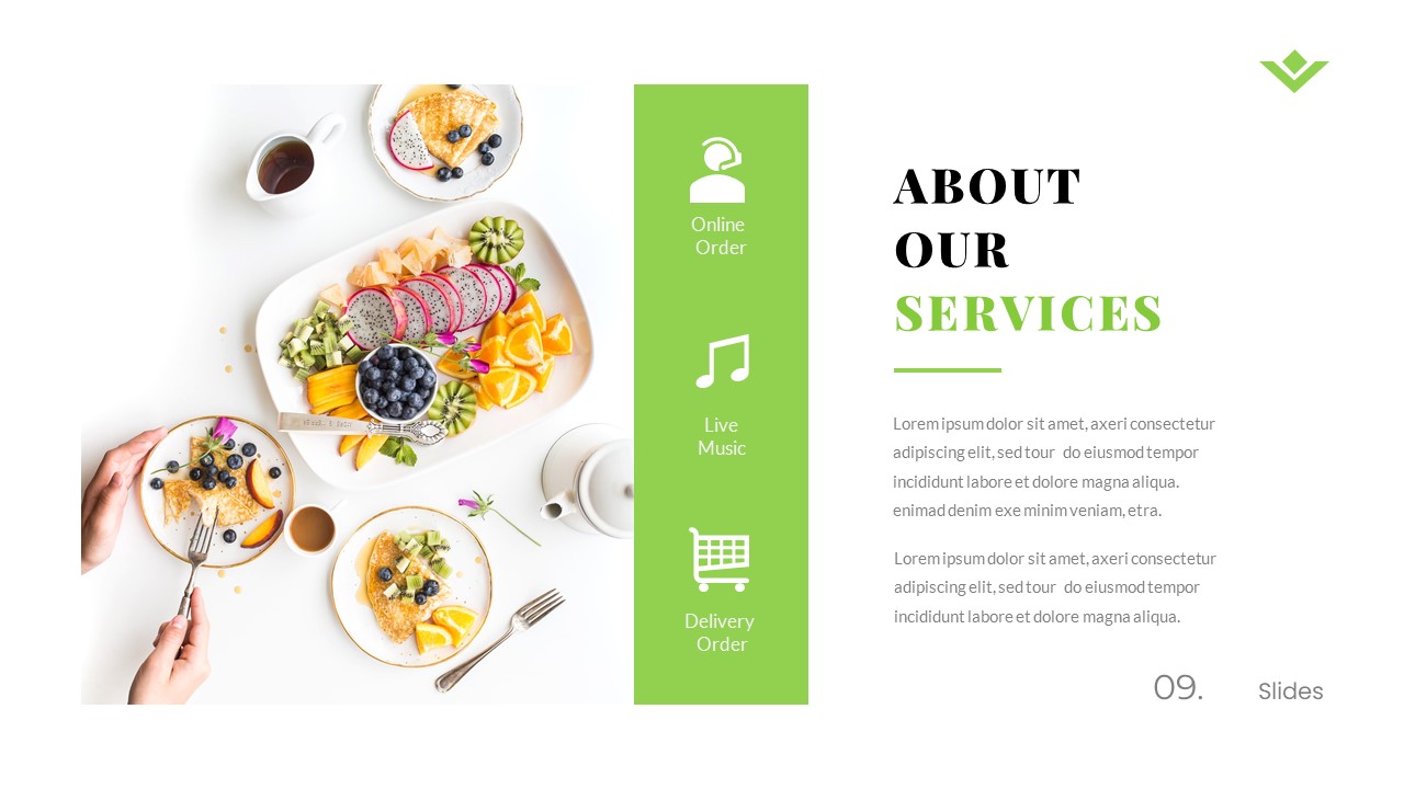 Eatnacos – Food Google Slides Presentation Template, Presentation Templates