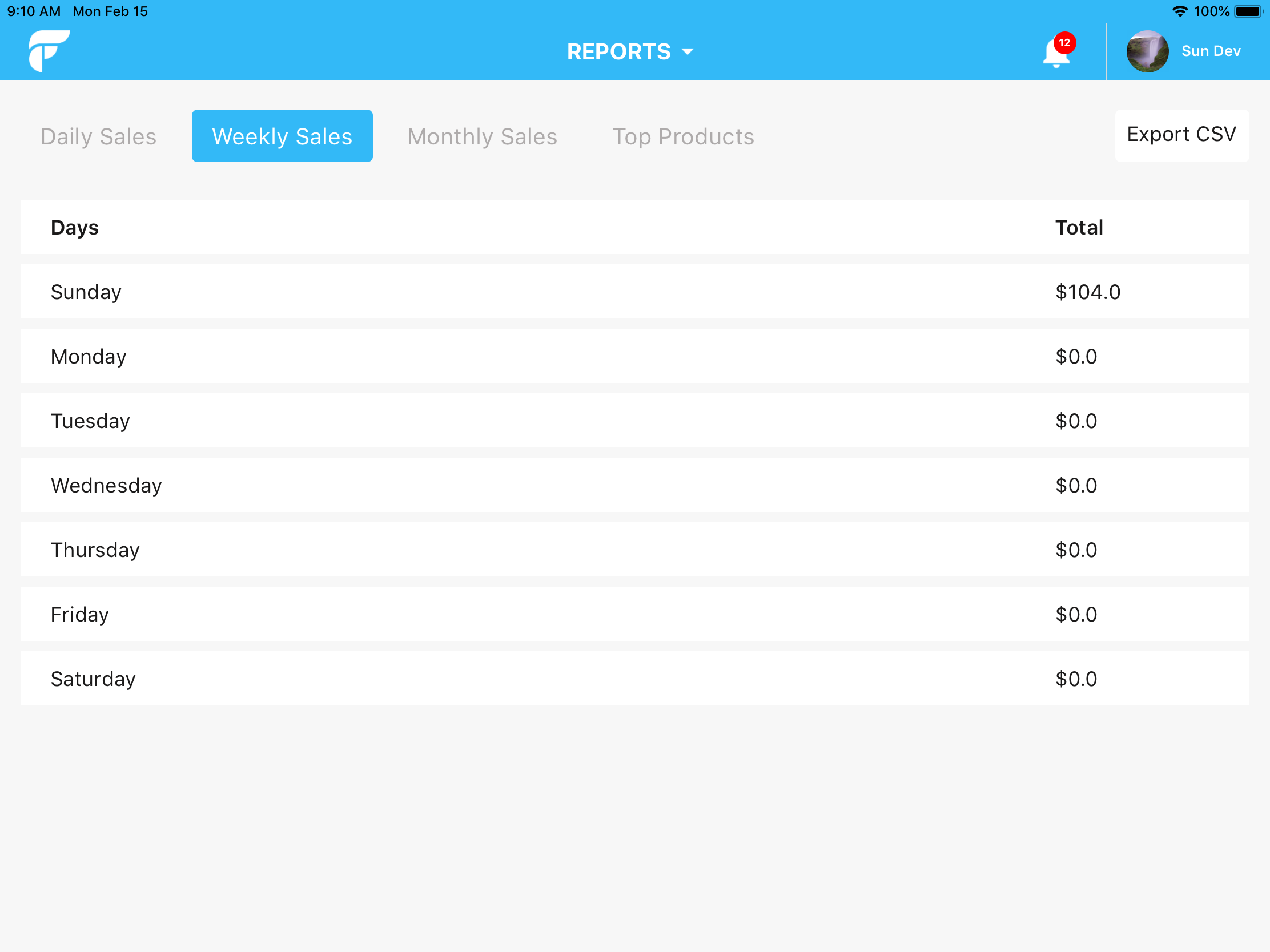 RPOS - React Native POS App with Backend by NodeJS and MongoDB by mposs315