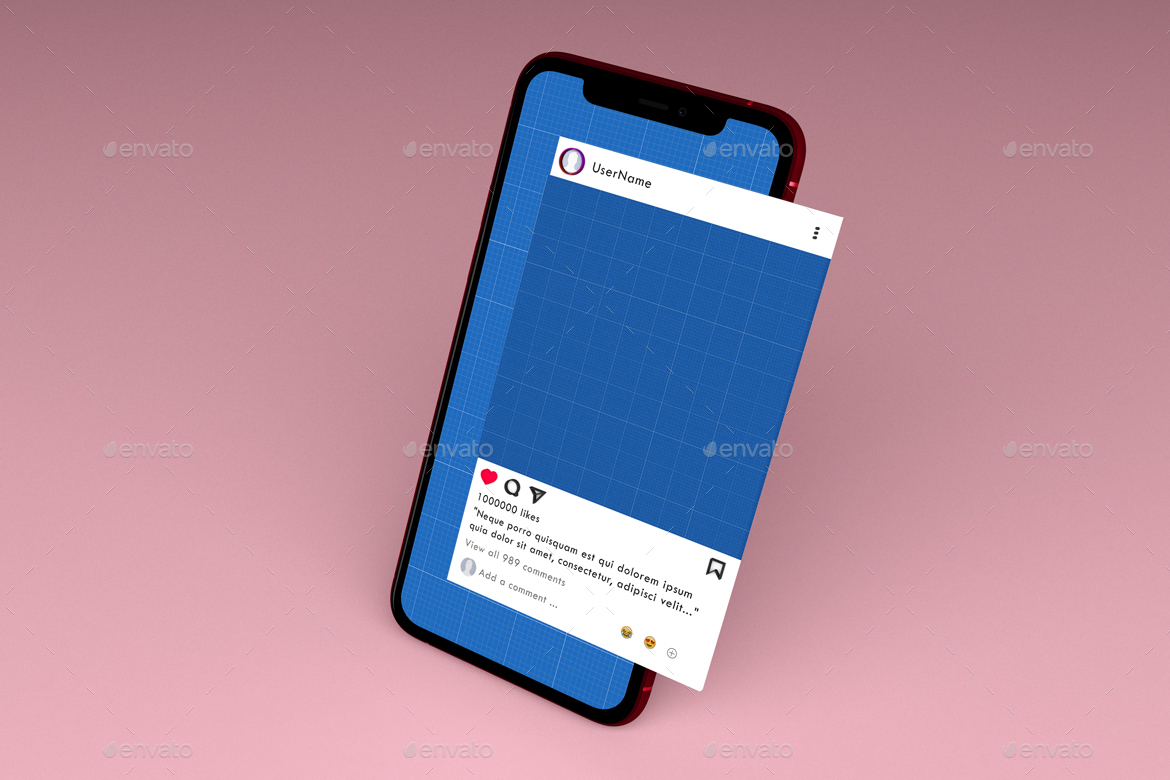 Insta & Phone Mockup, Graphics | GraphicRiver
