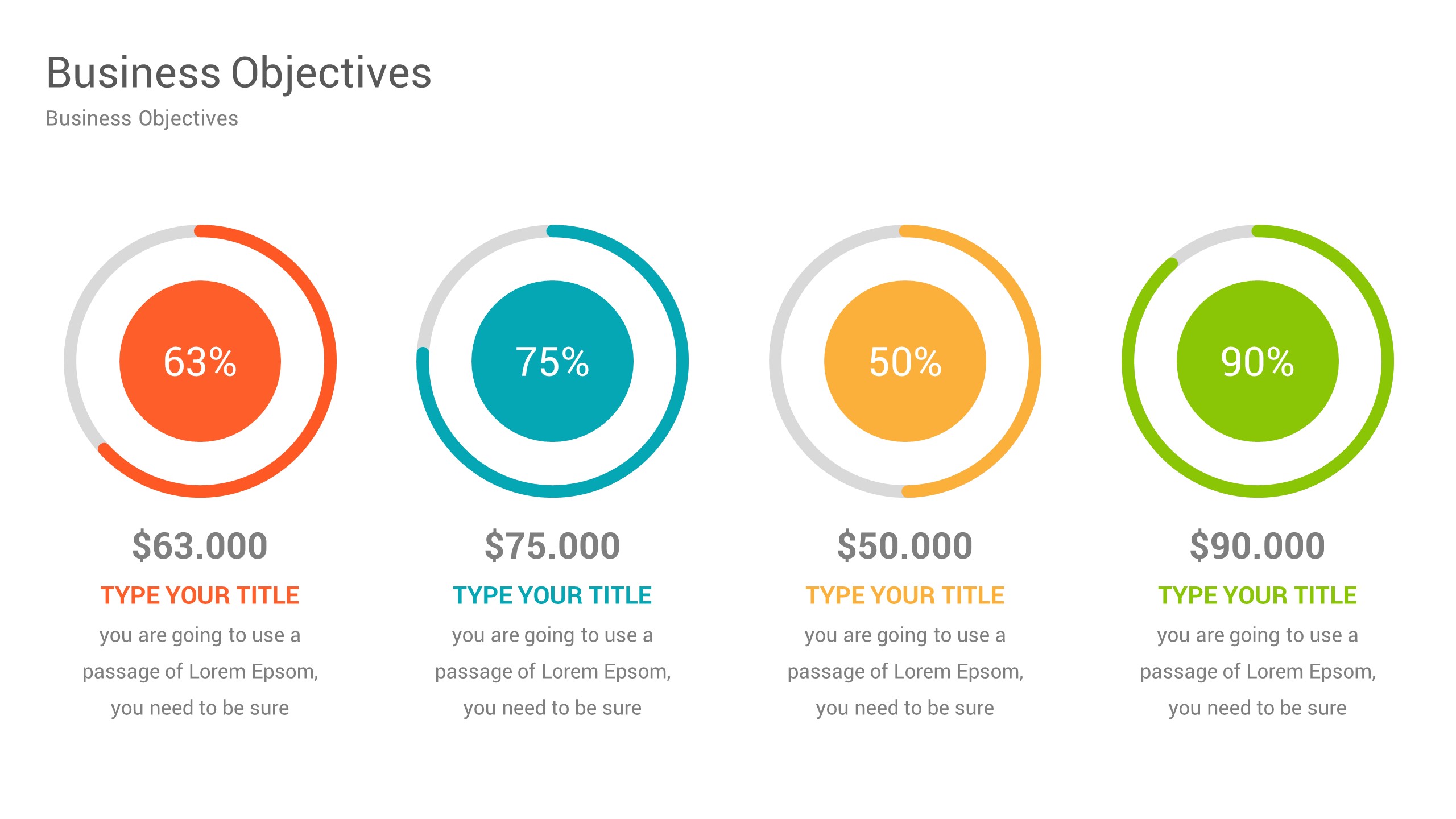Business Diagrams Infographics PowerPoint Template, Presentation Templates