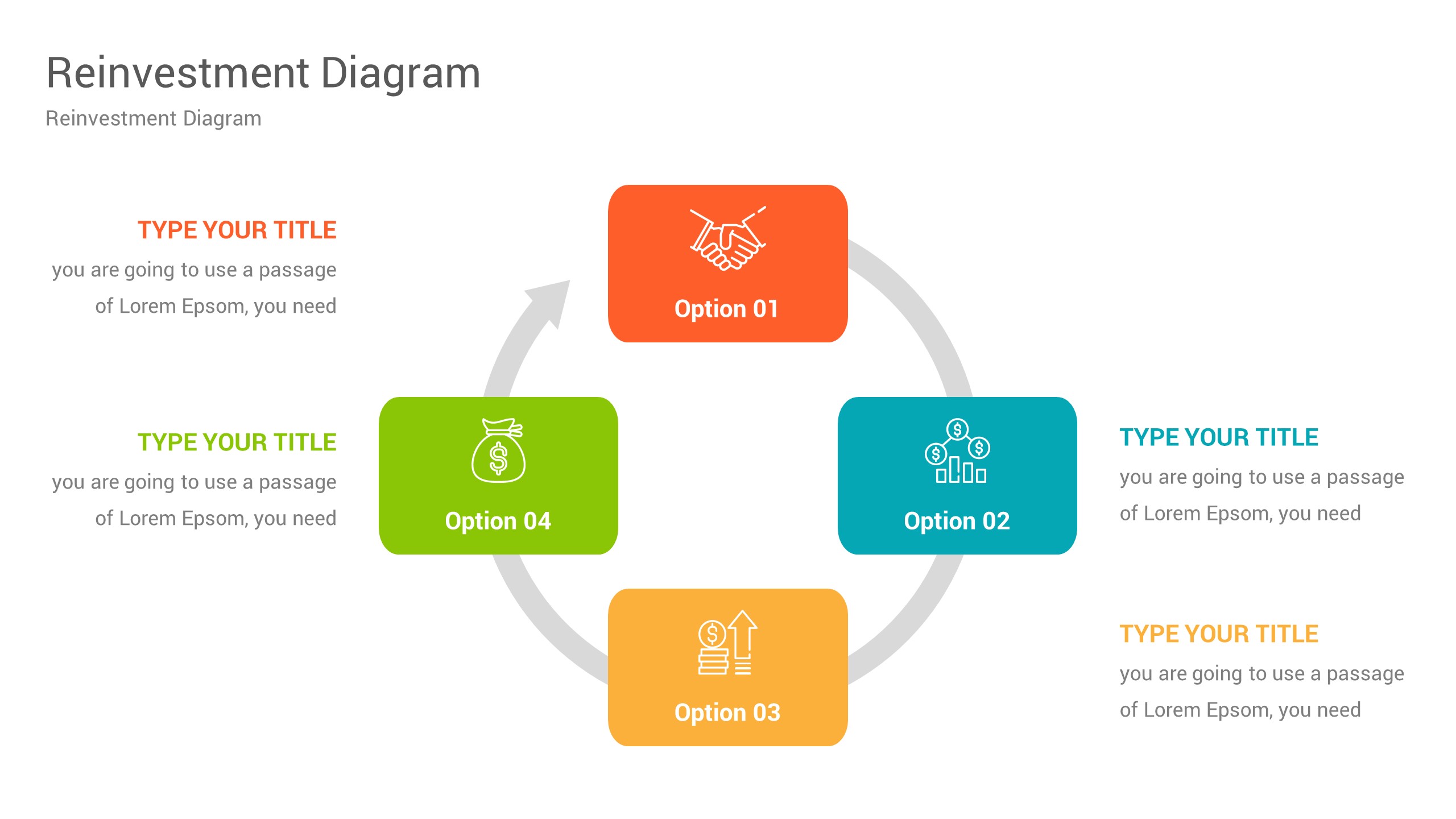 Business Diagrams Infographics PowerPoint Template, Presentation Templates